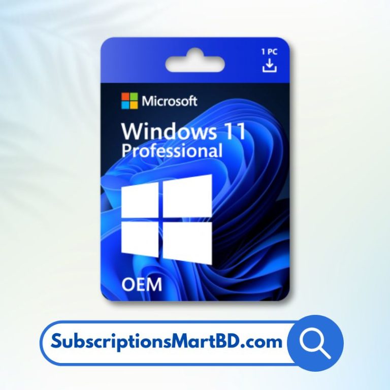 Windows 11 OEM Key Subscription in Bangladesh - Subscriptions Mart BD